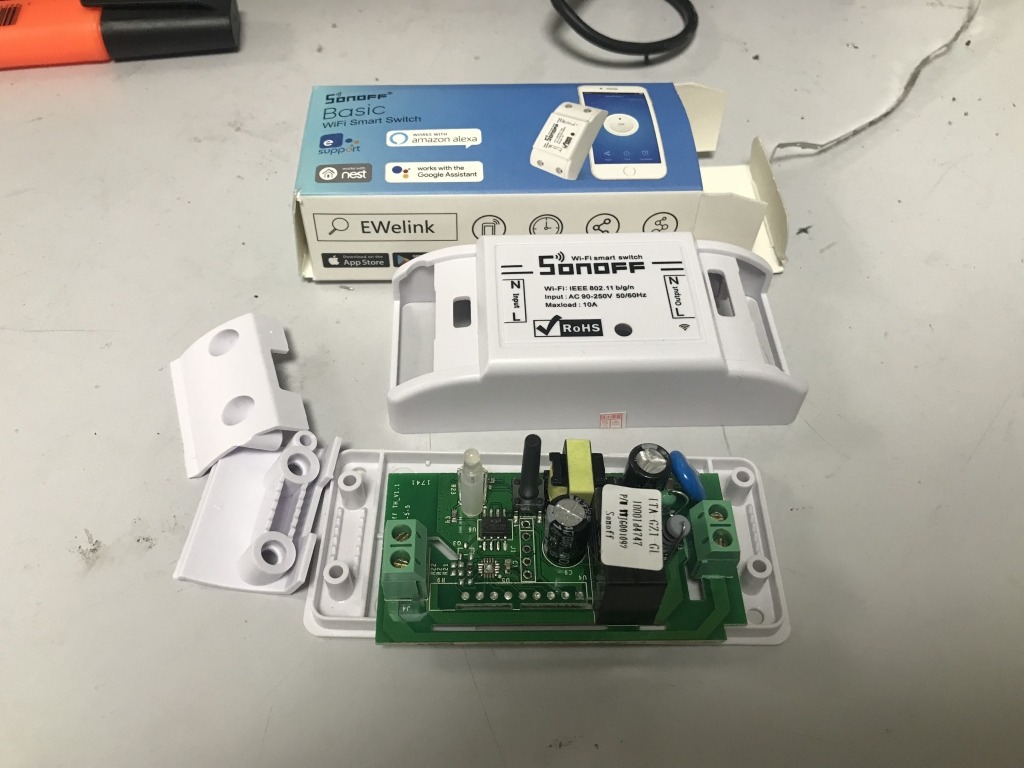 Flashing Tasmota Firmware on Wifi Smart Switches Sonoff Basic S20 SV ...